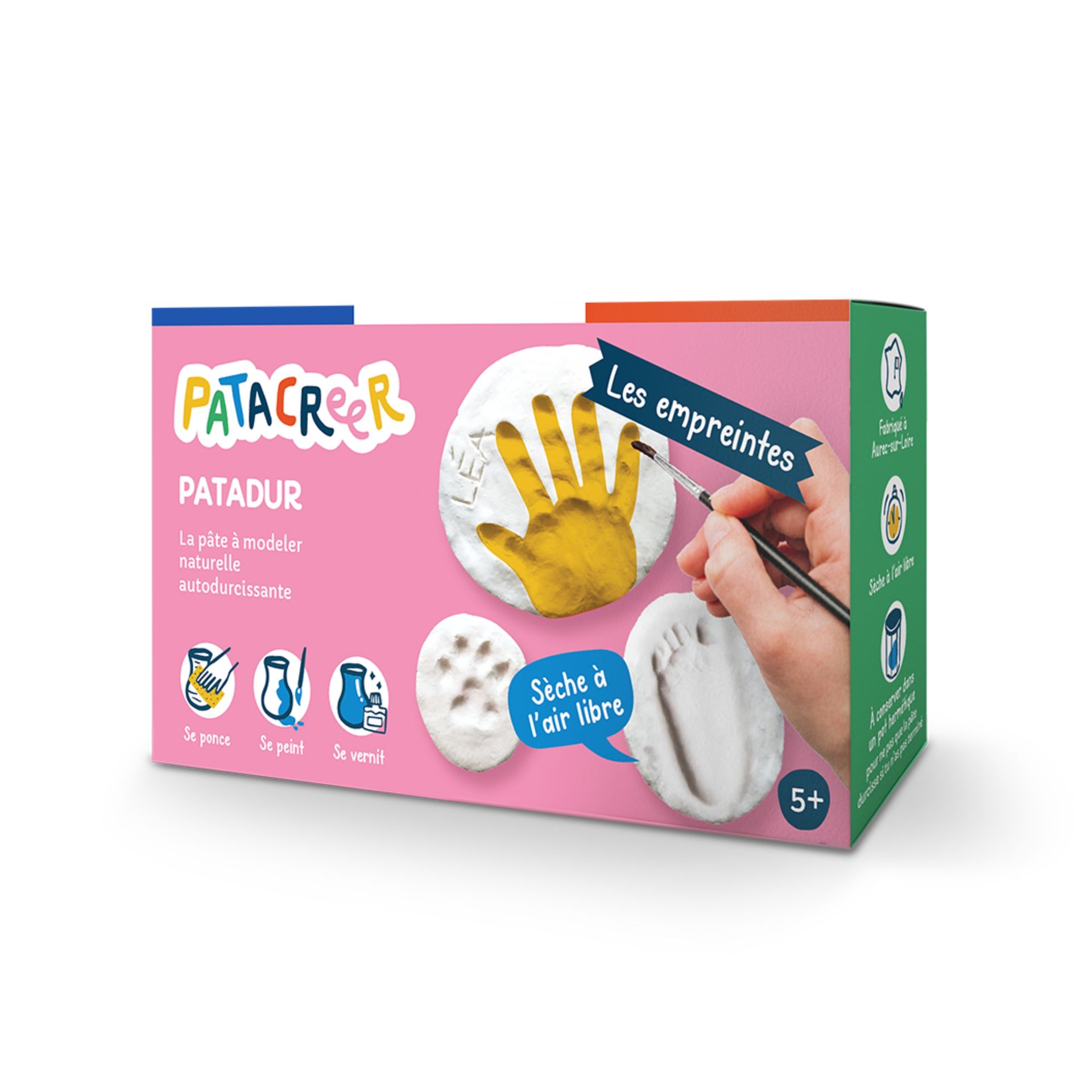 Kit à fabriquer - Mes empreintes en pâte à modeler • Boutique CCFD ...